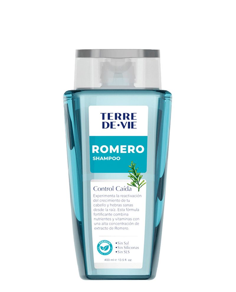 Shampoo de Romero 400ml - Siman Costa Rica