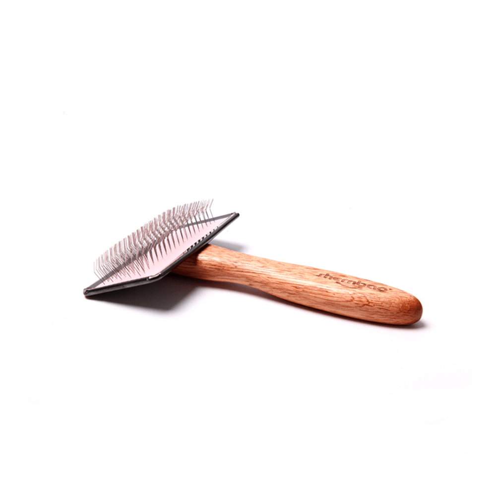 Cepillo Suave Desenredante Slicker Grande para Perros y Gatos Shernbao ...