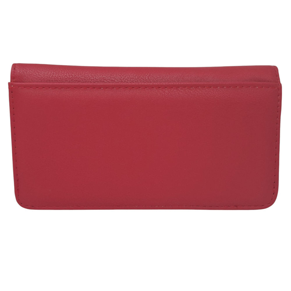 Billetera flap Nautica color rojo para mujer - Siman Guatemala