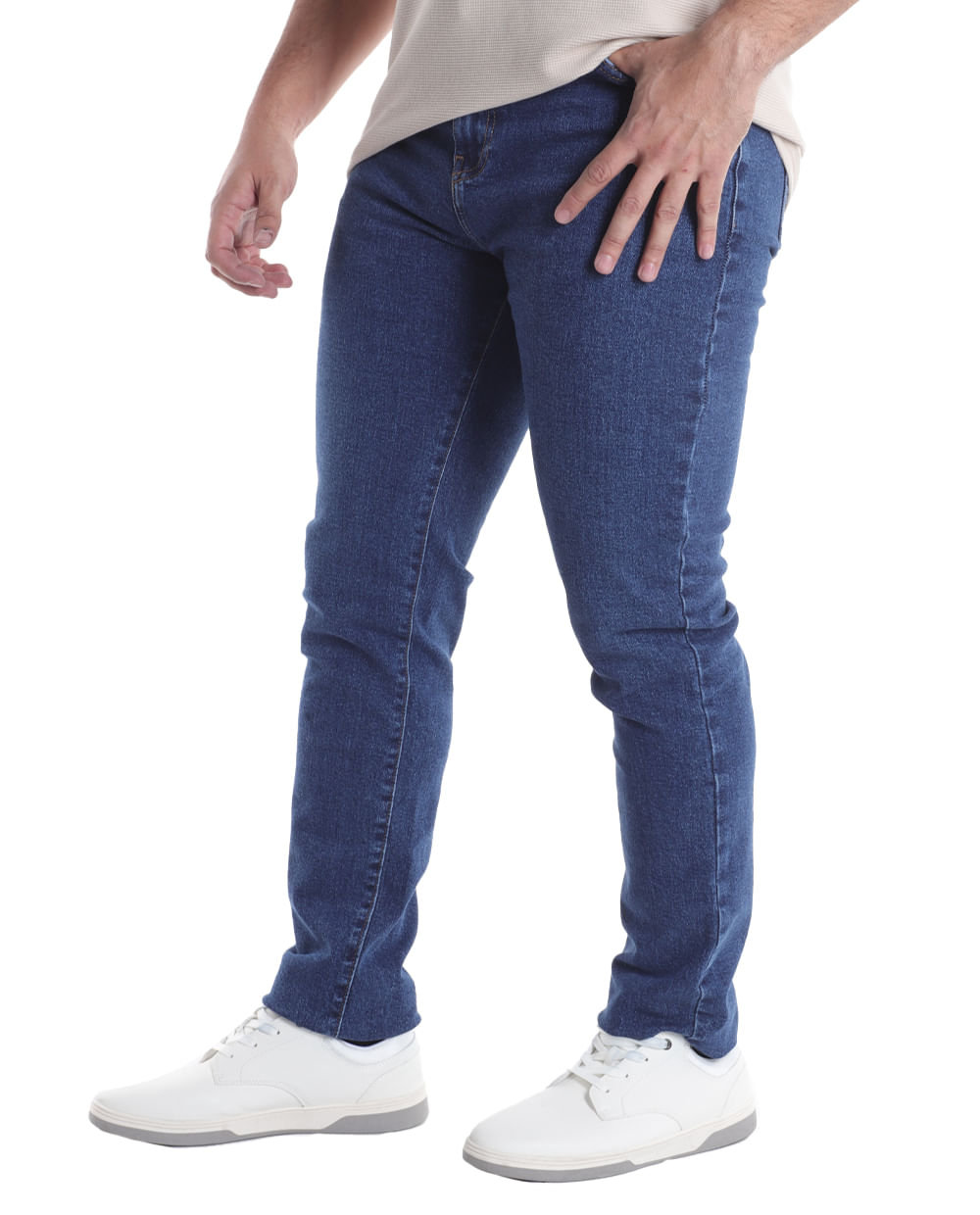 Jeans Pepe Revolution slim fit azul denim para hombre - Siman El Salvador