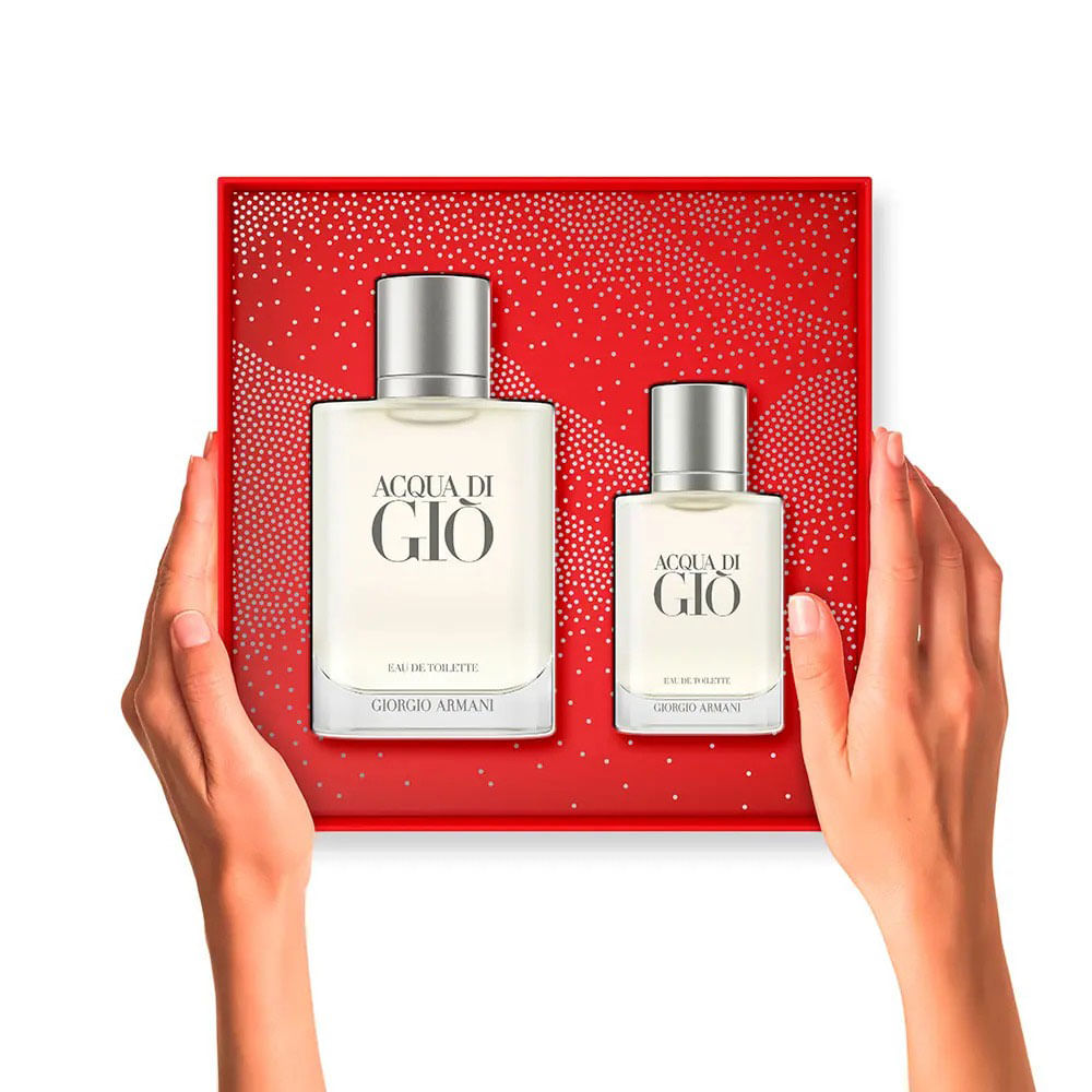 Set Giorgio Armani Acqua Di Gió Eau de Toilette - Siman Costa Rica