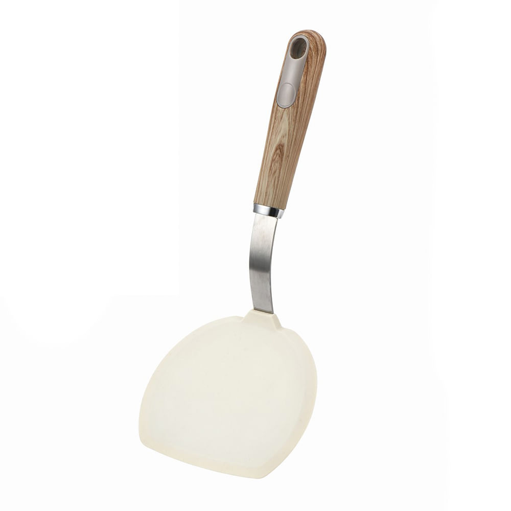 Espátula de silicón color crema 28 cm - Siman Costa Rica