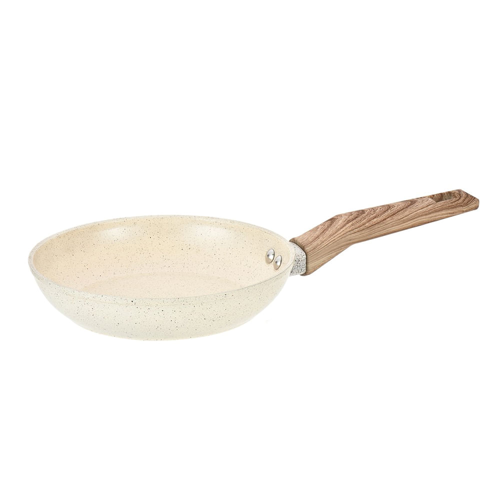 Sartén color crema 20 cm