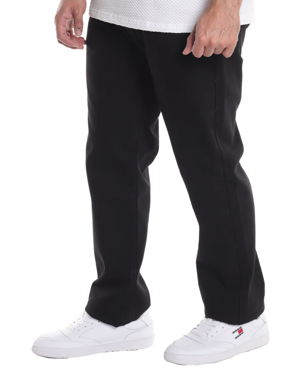 Jeans Gents straight fit negro denim para hombre