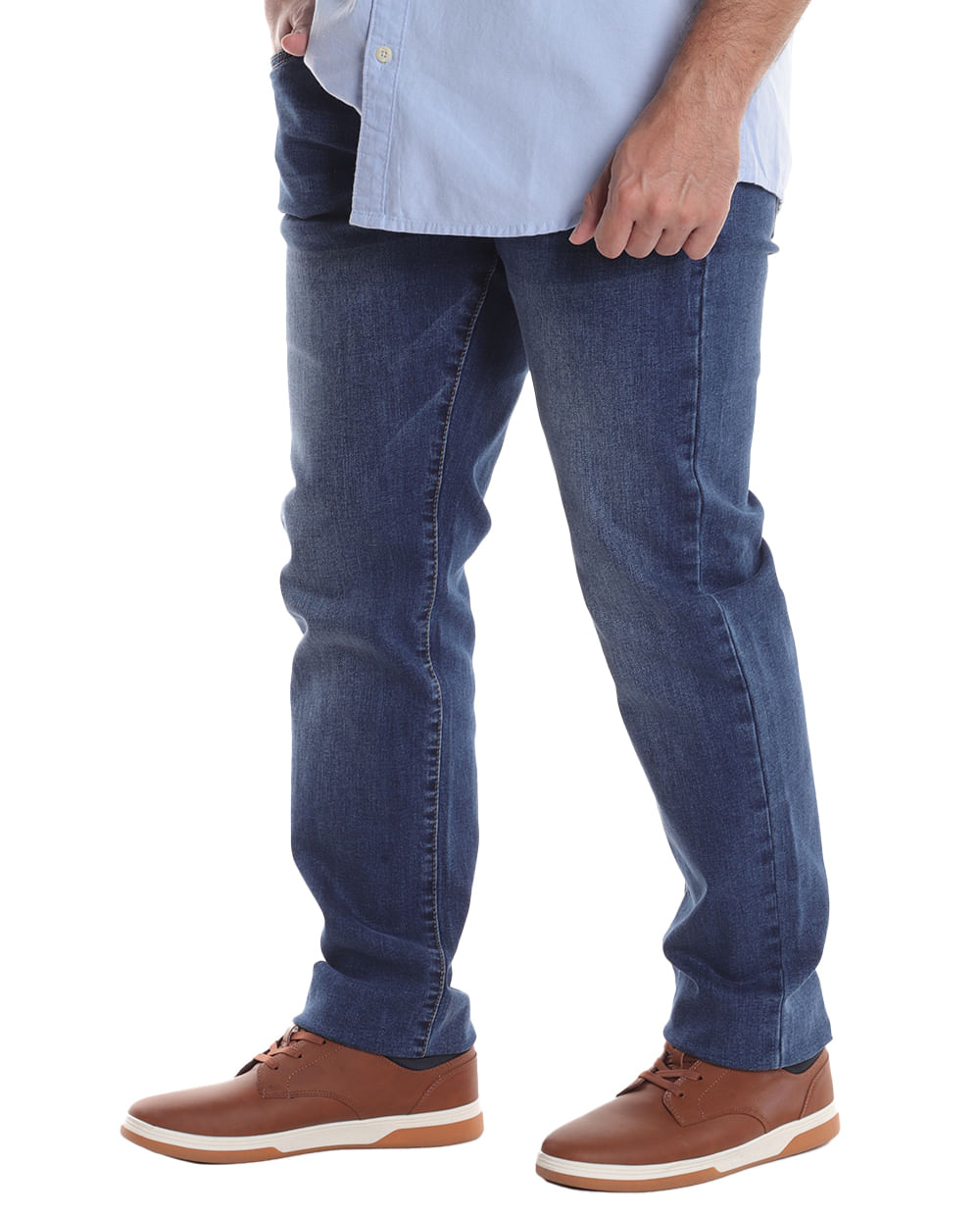 Jeans Gents slim fit azul denim para hombre