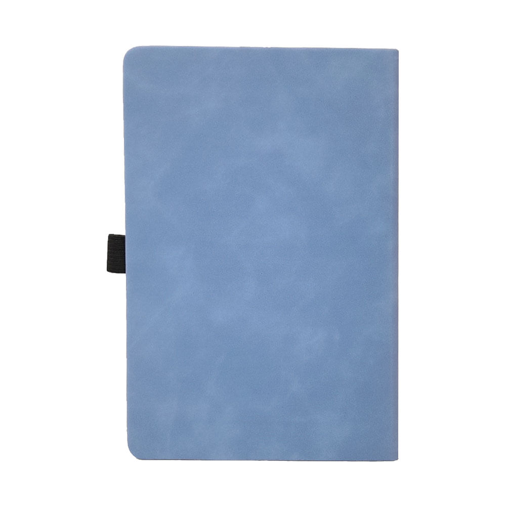 Libreta de apuntes azul floral print A5 - Siman Costa Rica