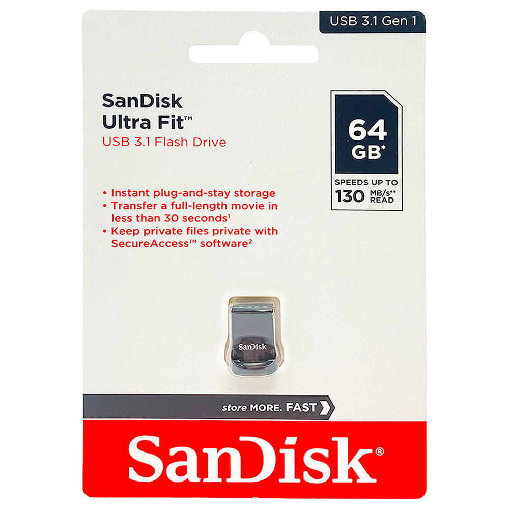 Memoria usb ultra fit 64 gb - Siman El Salvador