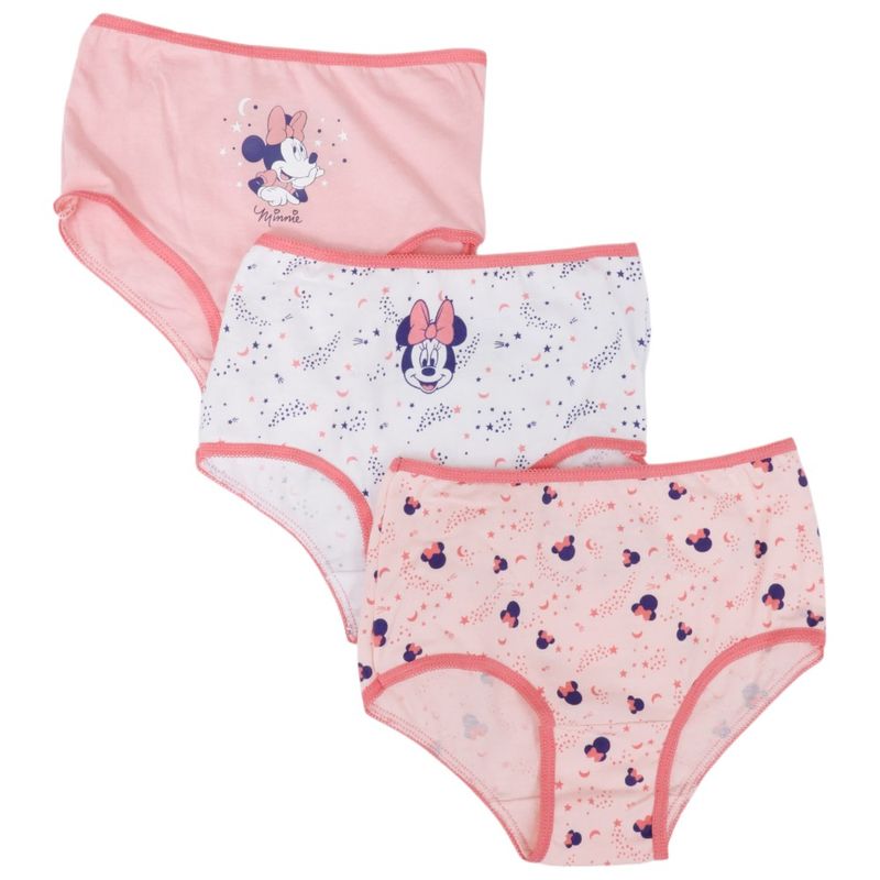 Set de 3 piezas ropa interior multicolor con estampado de Minnie para ...