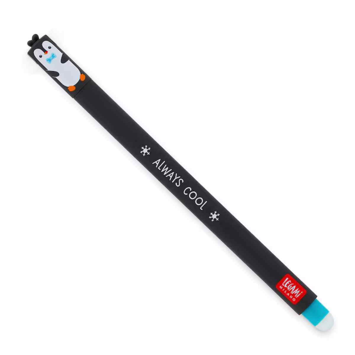 Lapicero Borrable Erasable Gel Pen Penguin Turquoise (Ep0033) - Siman ...
