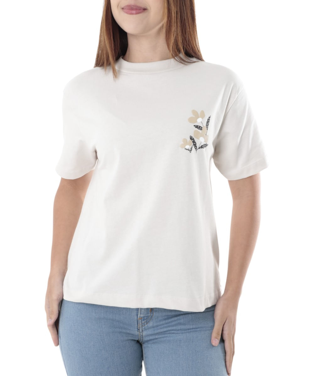 Camiseta Orange estampada manga corta para mujer - Siman El Salvador