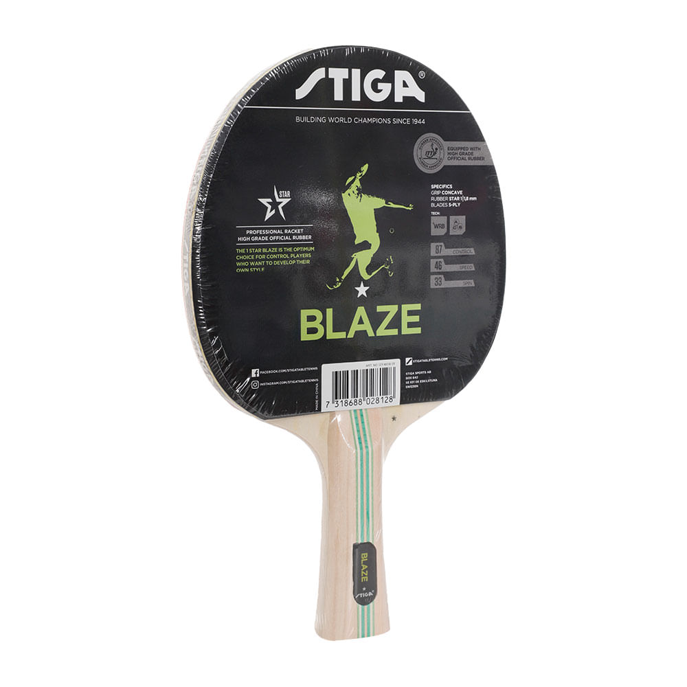 Raqueta Stiga Blaze tenis de mesa - Siman Guatemala