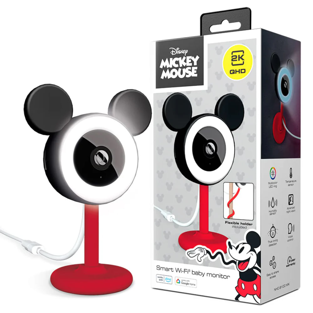 Monitor mickey smart wifi para bebé con luz y bocina - Siman Costa Rica