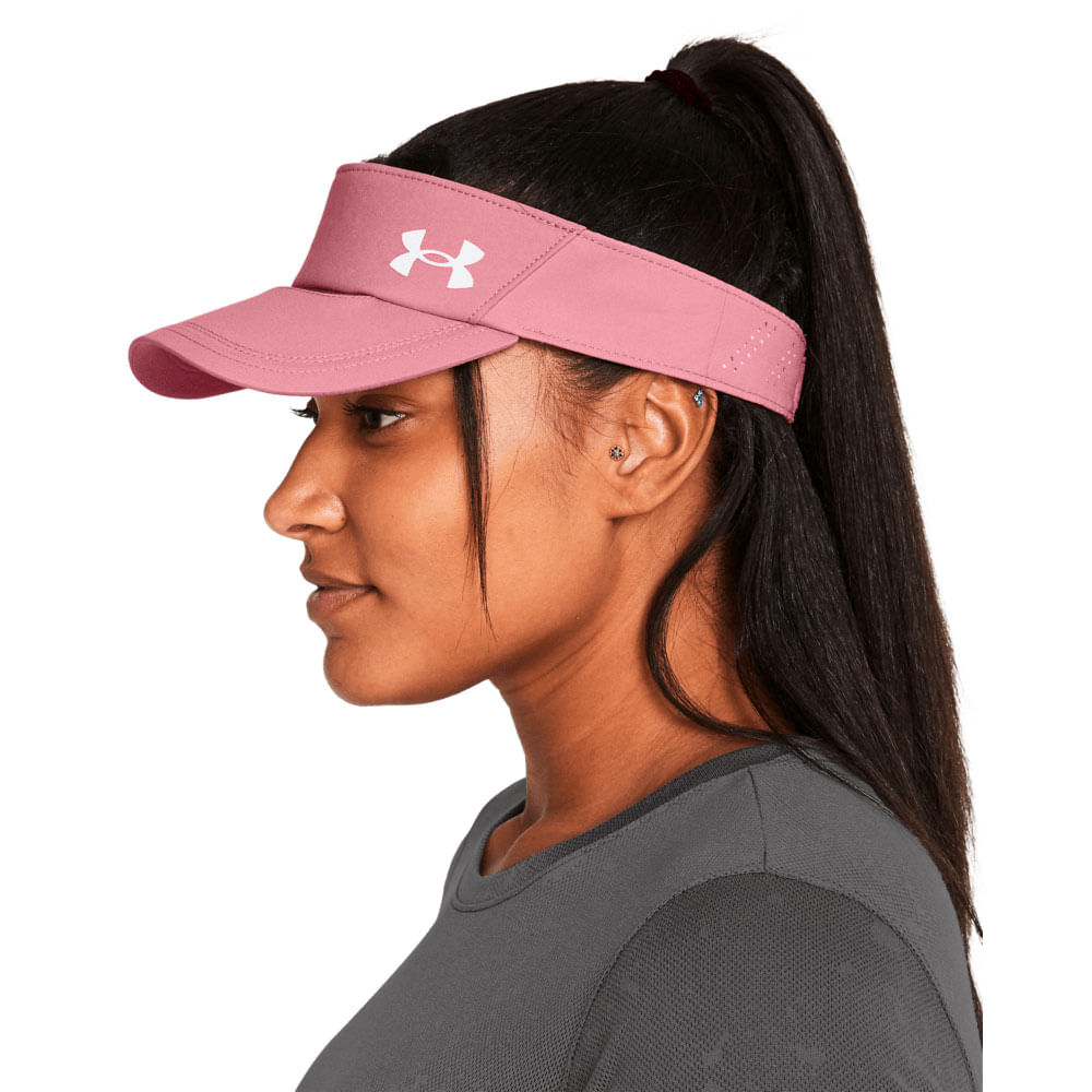 Visera deportiva Under Armour running rosada para mujer - Siman Costa Rica
