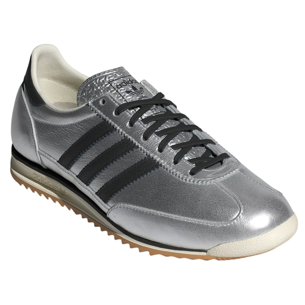 Zapato Adidas Originals SL 72 casual plateado para mujer - Siman El ...