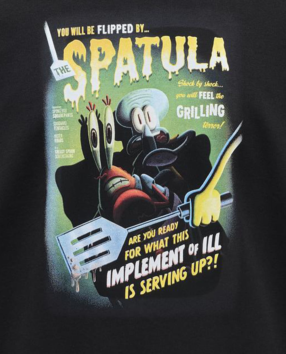 Suéter oversize Only and Sons negro con estampado de Bob Esponja para ...