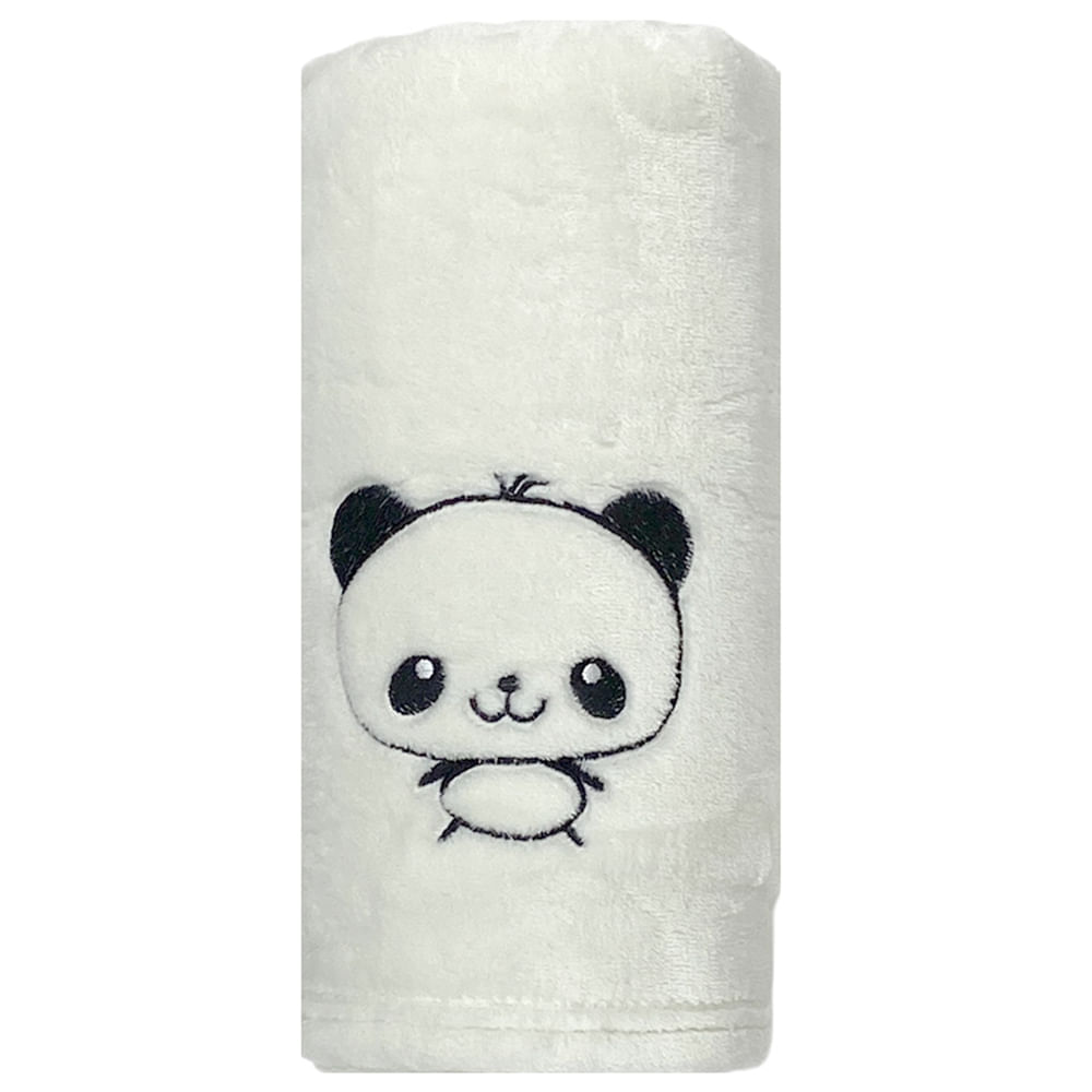 Frazada y peluche panda blanco - Siman Costa Rica