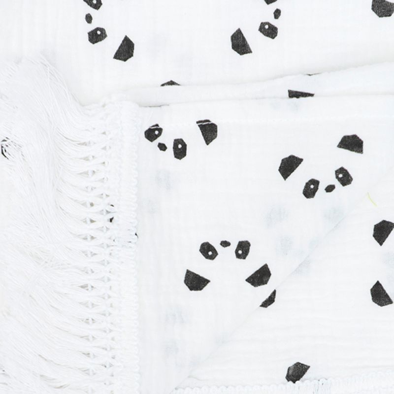 Frazada muselina panda blanco - Siman Guatemala