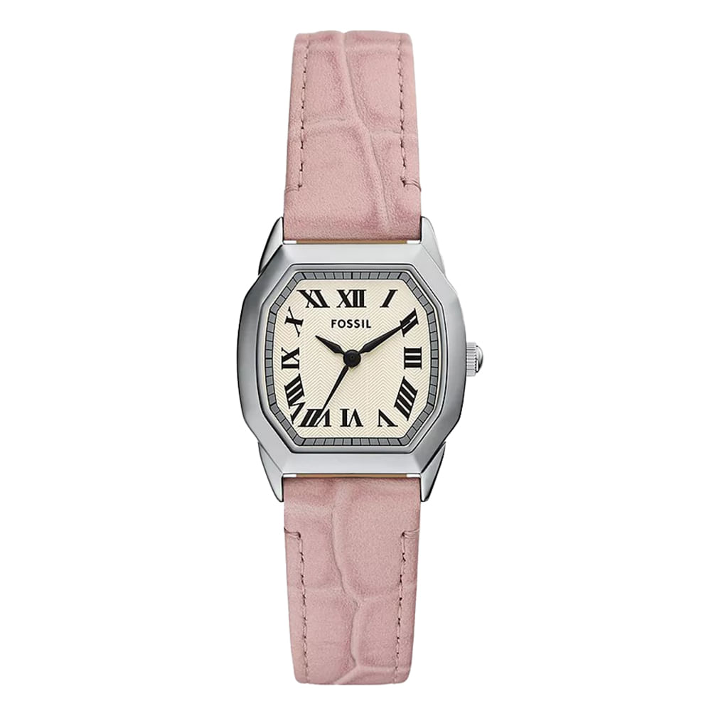 Reloj Fossil análogo de cuero para mujer - Siman Costa Rica