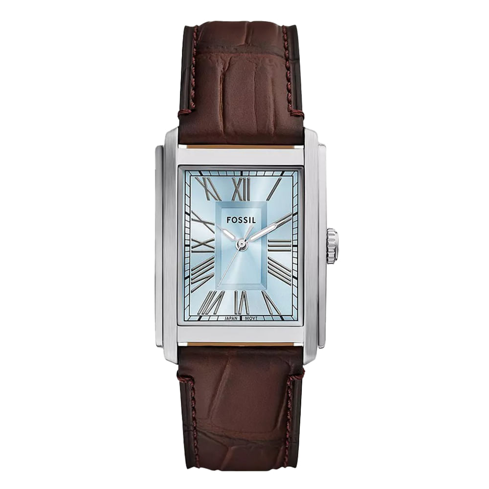 Reloj Fossil análogo de cuero para hombre - Siman Costa Rica