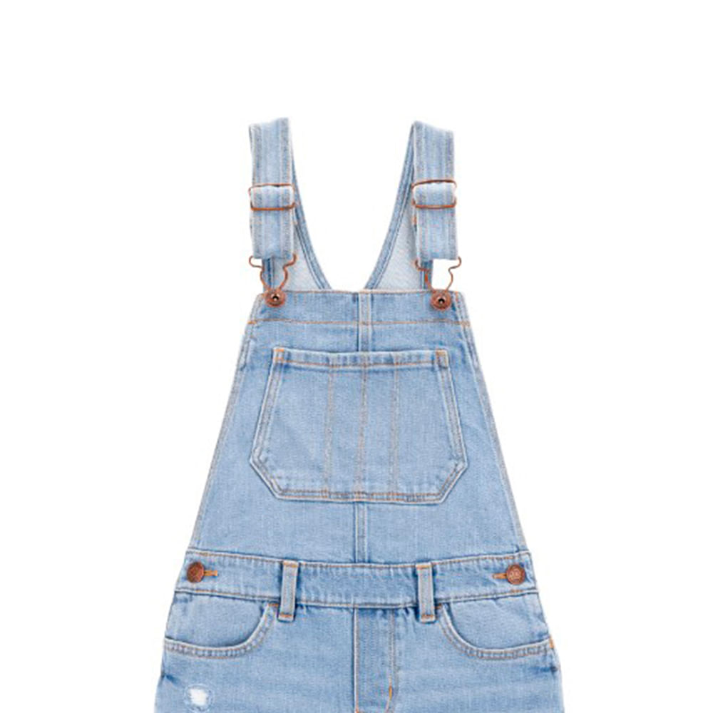 Overall azul lavado para niño - Siman Costa Rica