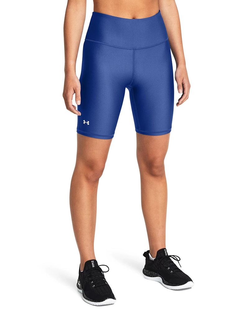 Short deportivo Under Armour azul sólido para mujer - Siman Guatemala