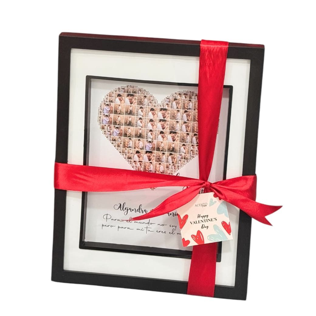 Portarretrato San Valentín: Collage Personalizado con Fotos y Diseño ...