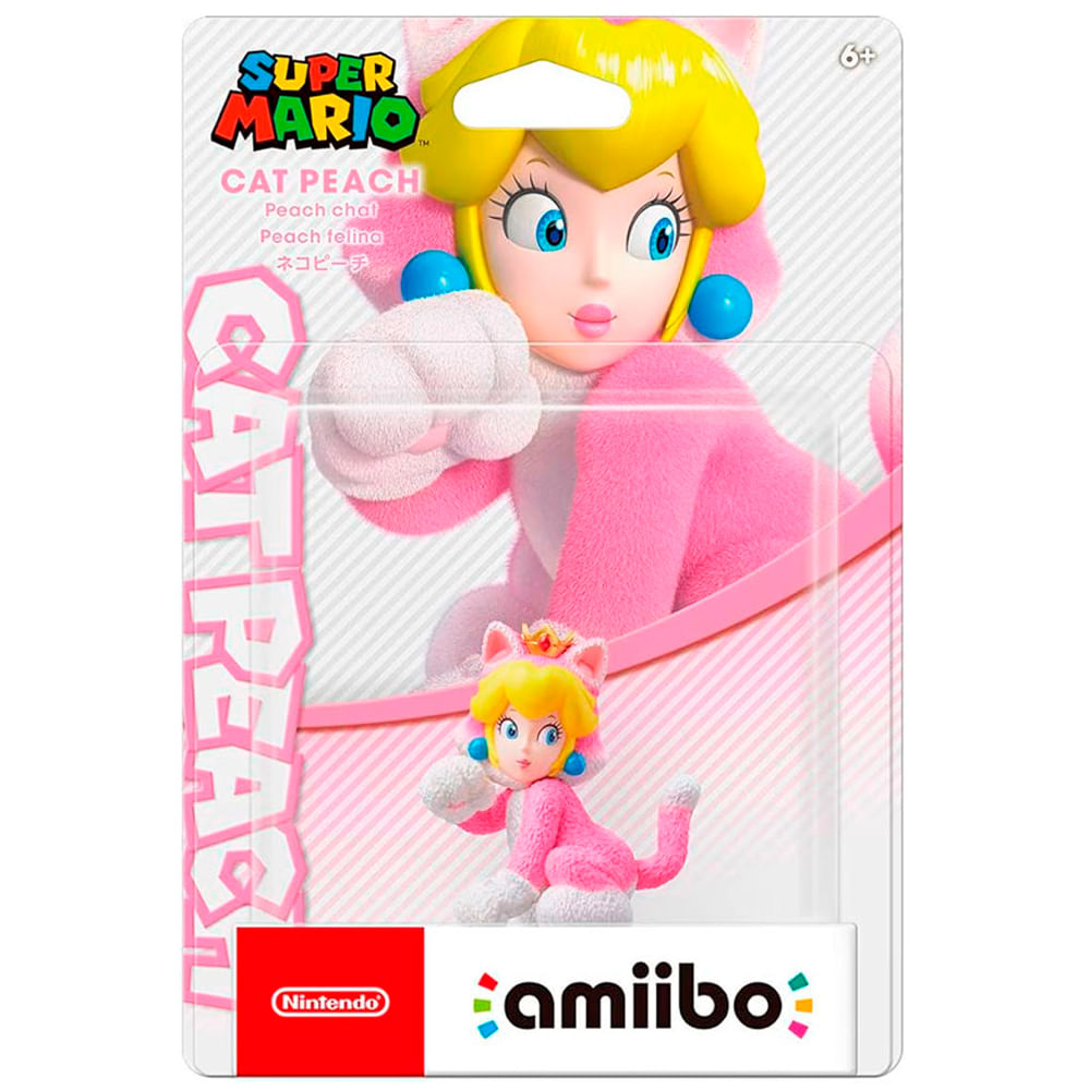 Figura amiibo cat peach - super mario - Siman El Salvador