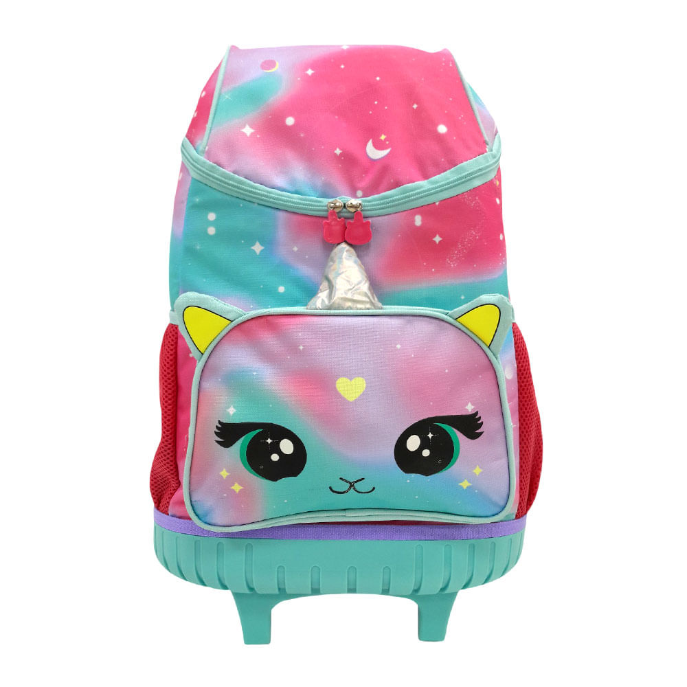 Mochila escolar Scribe roller Cosmic Cherry multicolor - Siman El Salvador