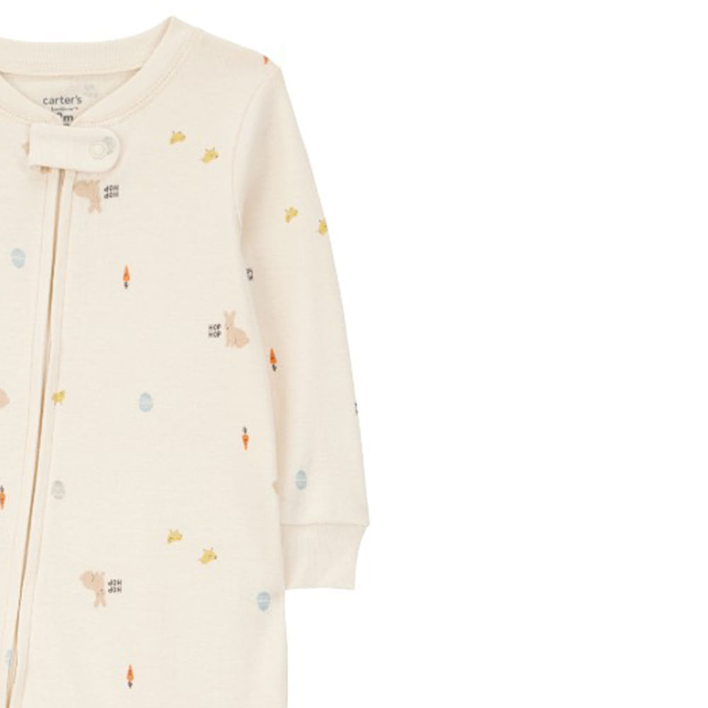 Pijama bicolor con estampado para bebé niño - Siman Costa Rica