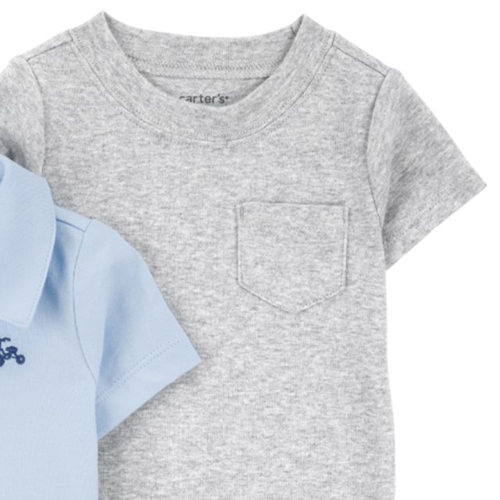 Conjunto de 3 piezas multicolor mini print para bebé niño - Siman El ...