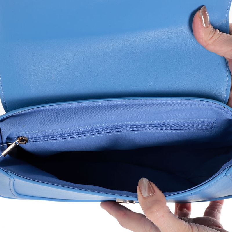 Cartera crossbody Unexpected color celeste para mujer - Siman El Salvador