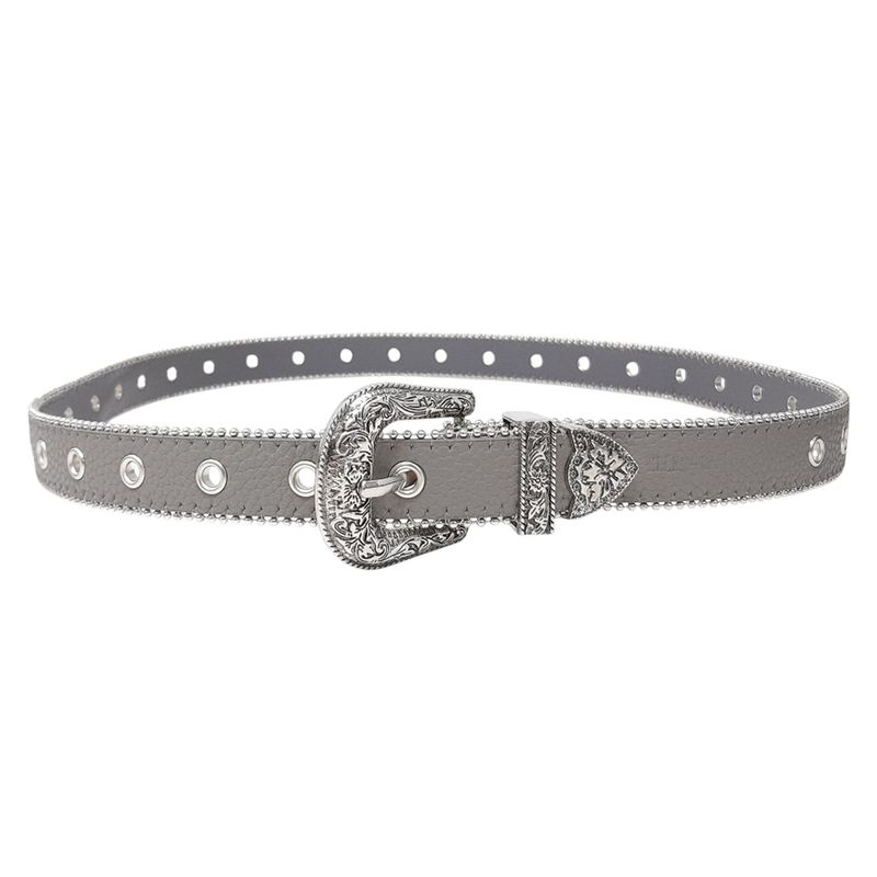 Cinturón Ellen Tracy color gris para mujer - Siman Costa Rica