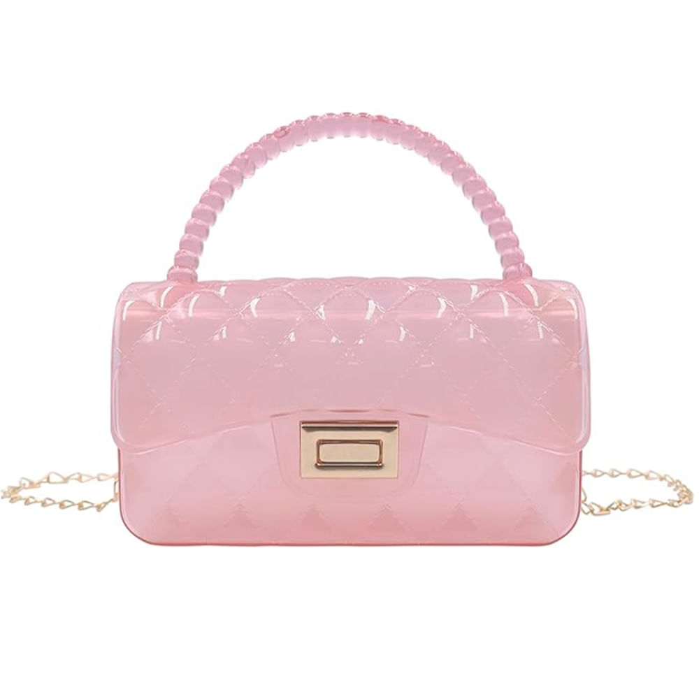 Cartera rosada sólido para niña - Siman Guatemala