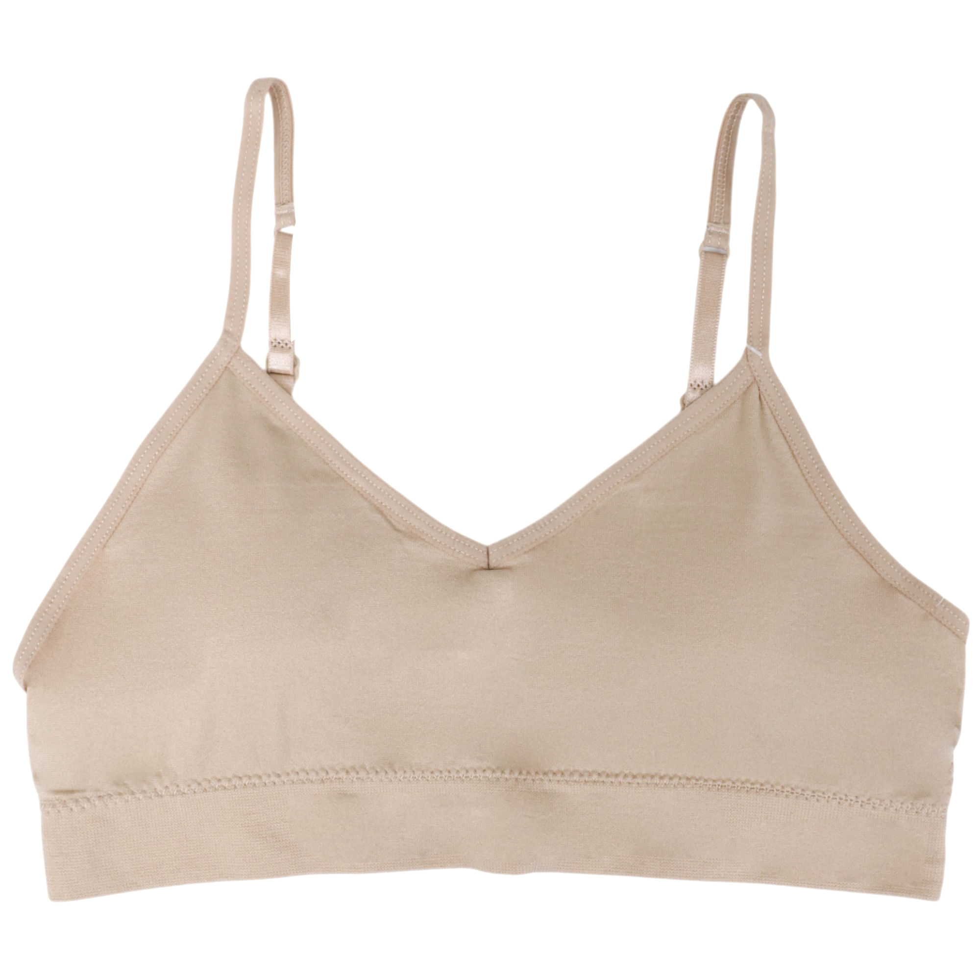 Set 2 brasieres bicolor sólido para niña - Siman El Salvador