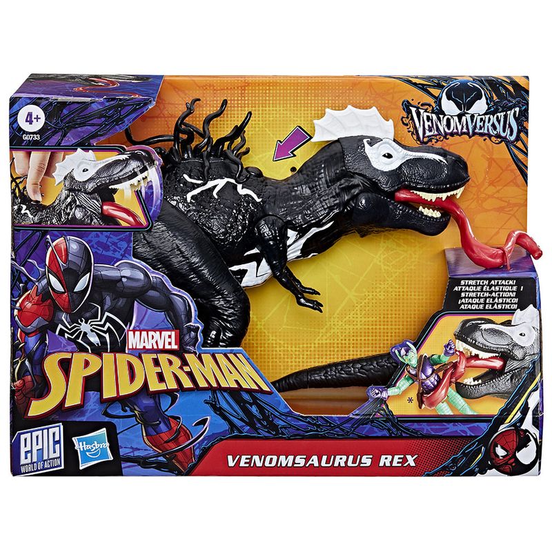 Marvel Spider-Man Venomversus Figura Venomsaurus Rex - Siman Costa Rica