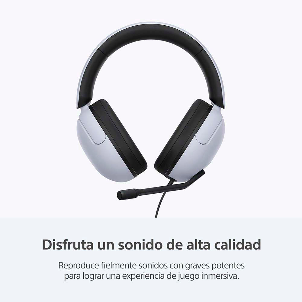 Audífono Gaming Over Ear Sony Inzone H3 MDR-G300 con cable y micrófono ...