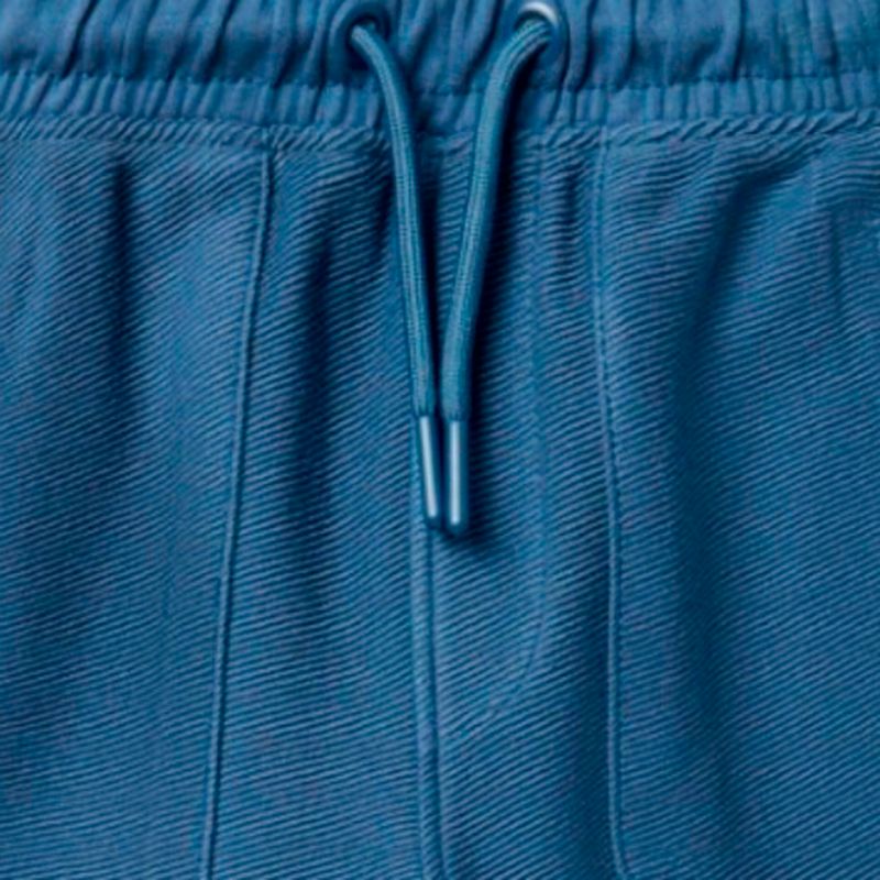 Short azul sólido para niño