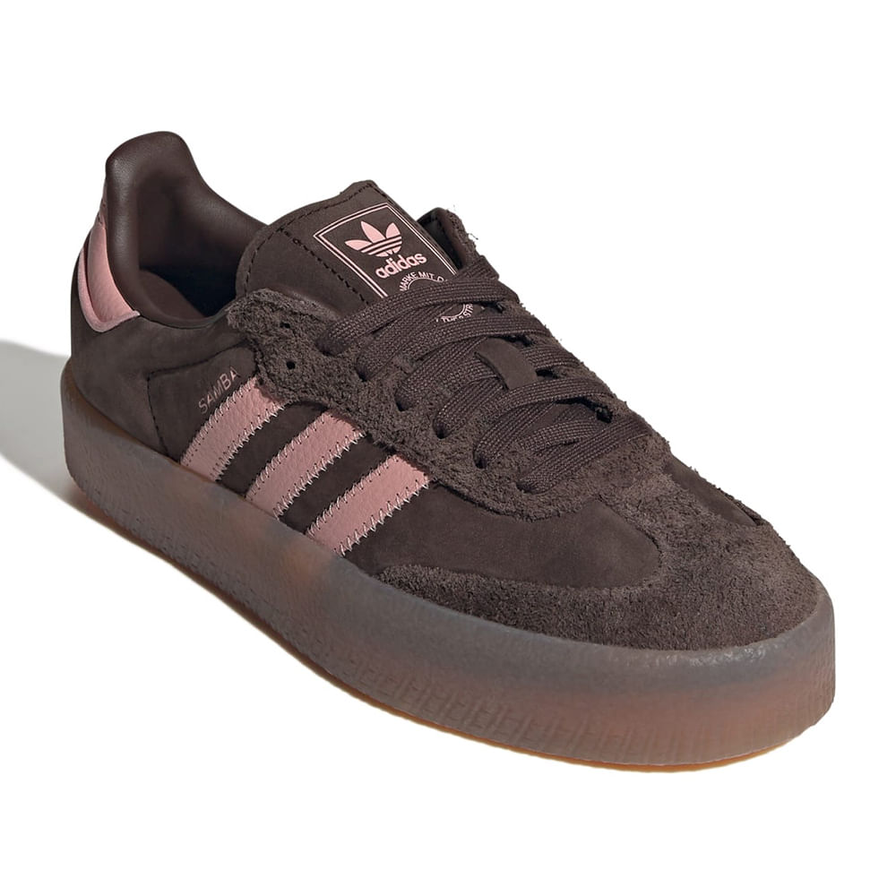 Zapato Adidas Originals Samba casual café para mujer