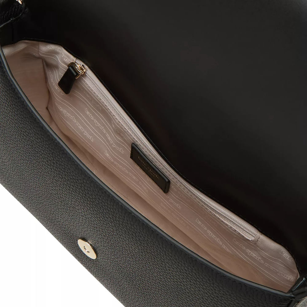 Cartera satchel Kate Spade Hudson color negro para mujer - Siman Costa Rica