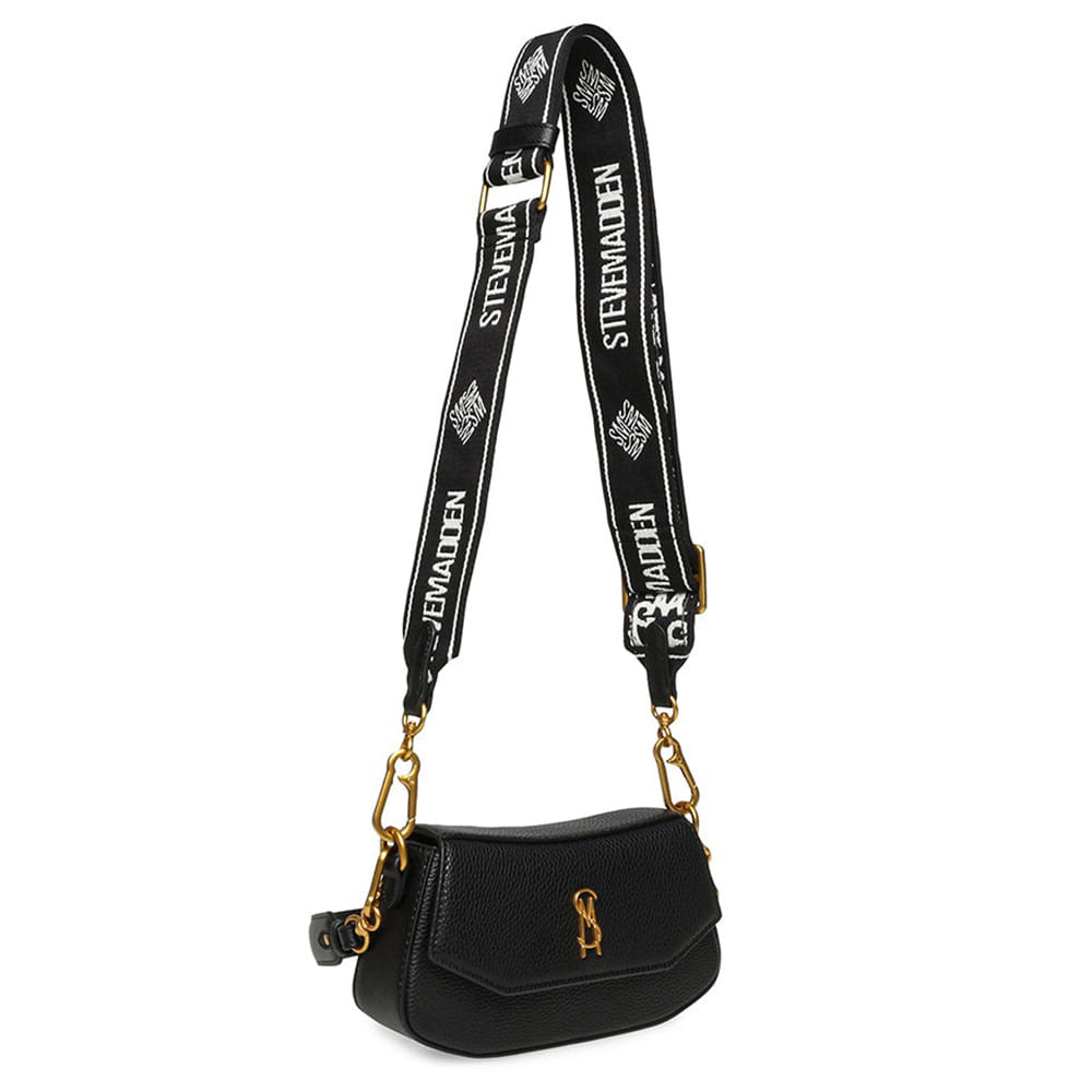 Cartera crossbody Steve Madden negro para mujer - Siman Nicaragua