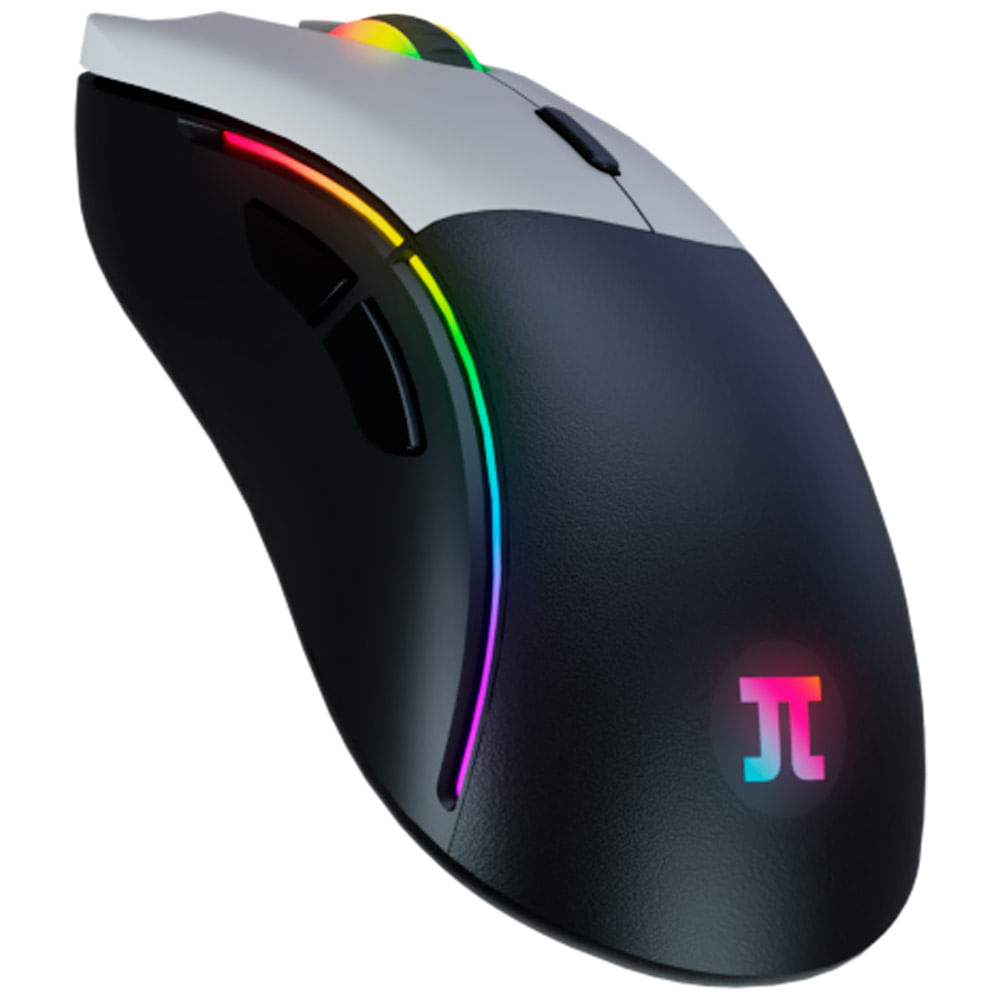 Mouse gaming Primus Gladius DM10 RGB gris con blanco - Siman Costa Rica