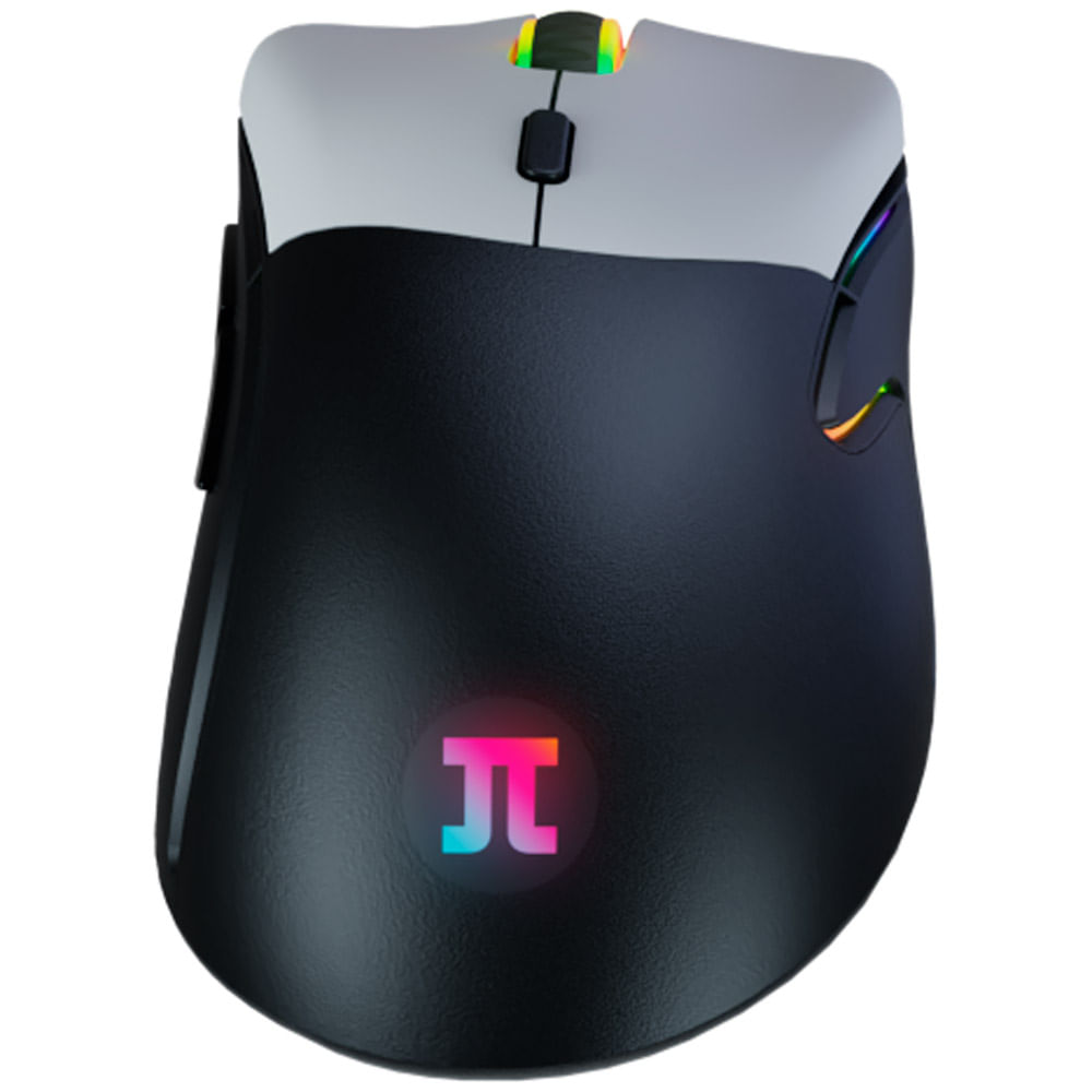 Mouse gaming Primus Gladius DM10 RGB gris con blanco - Siman Costa Rica