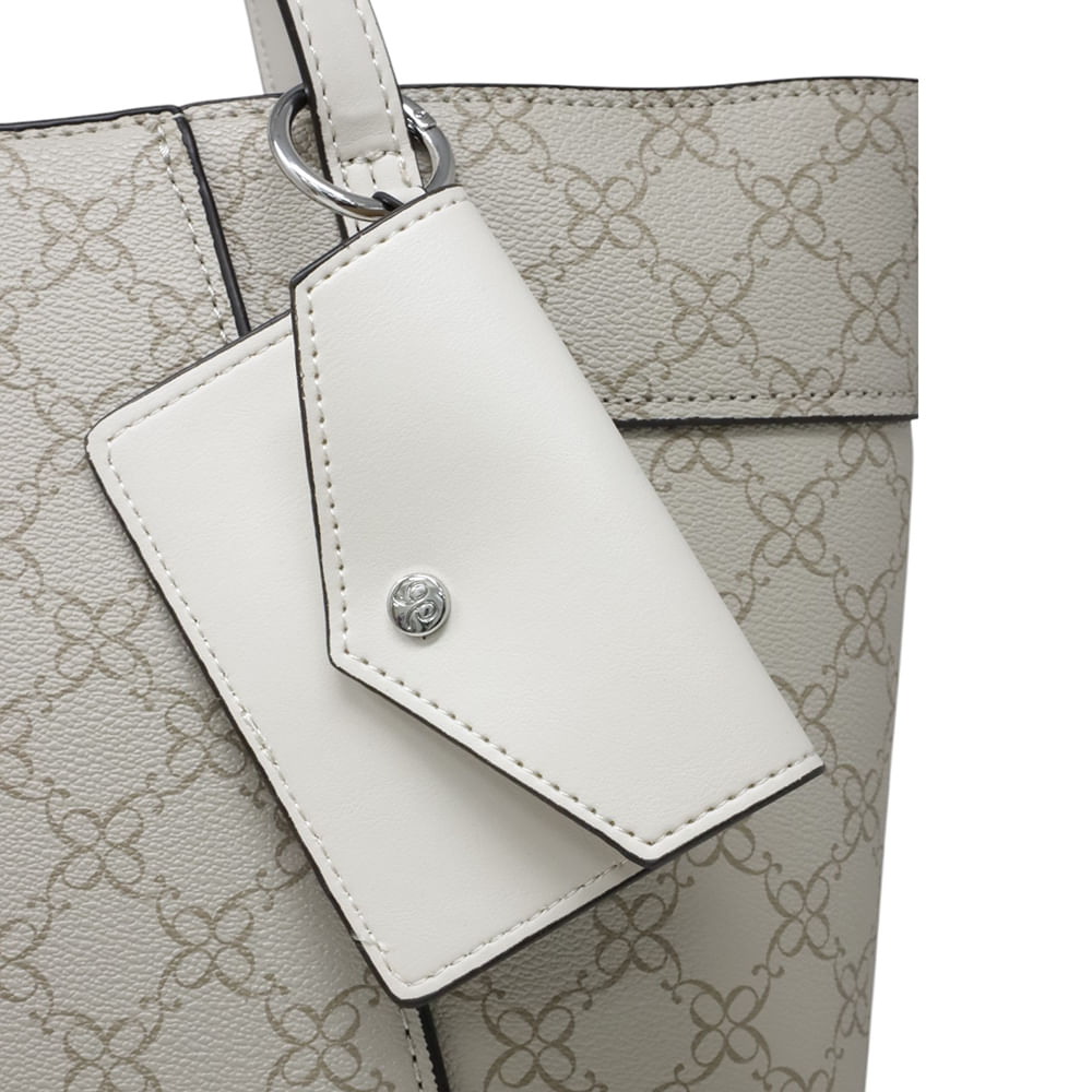 Cartera tote Nine West Bex color café para mujer - Siman Costa Rica