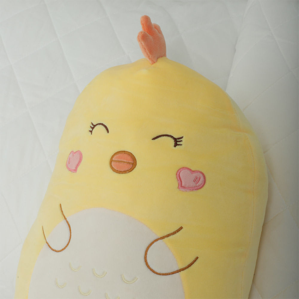 Cojín infantil con forma de pollo 42 cm - Siman Guatemala