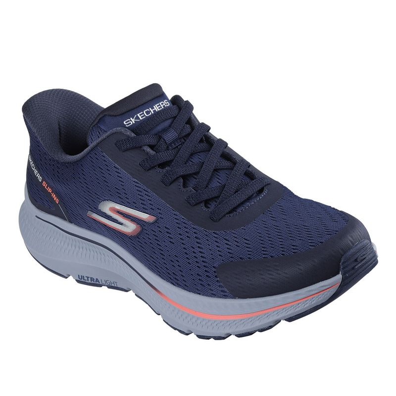 Zapato deportivo casual Skechers azul para hombre - Siman Guatemala
