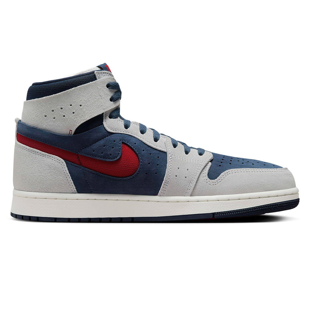 Botín Nike Air Jordan 1 Zoom CMFT 2 casual azul/gris para hombre ...