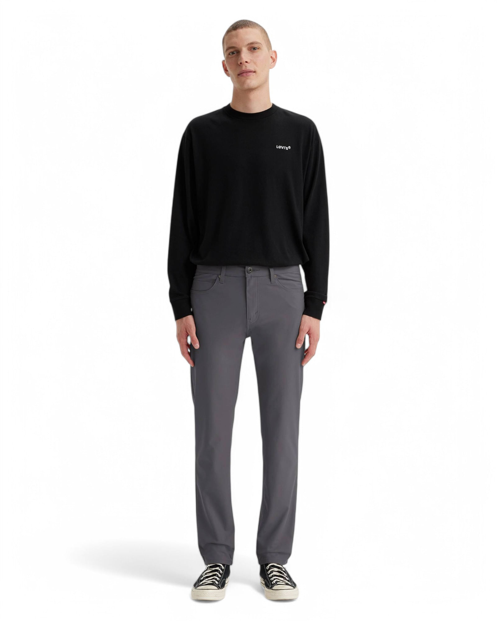 Pantalón Levi's 511 slim tech gris con textura para hombre - Siman El Salvador