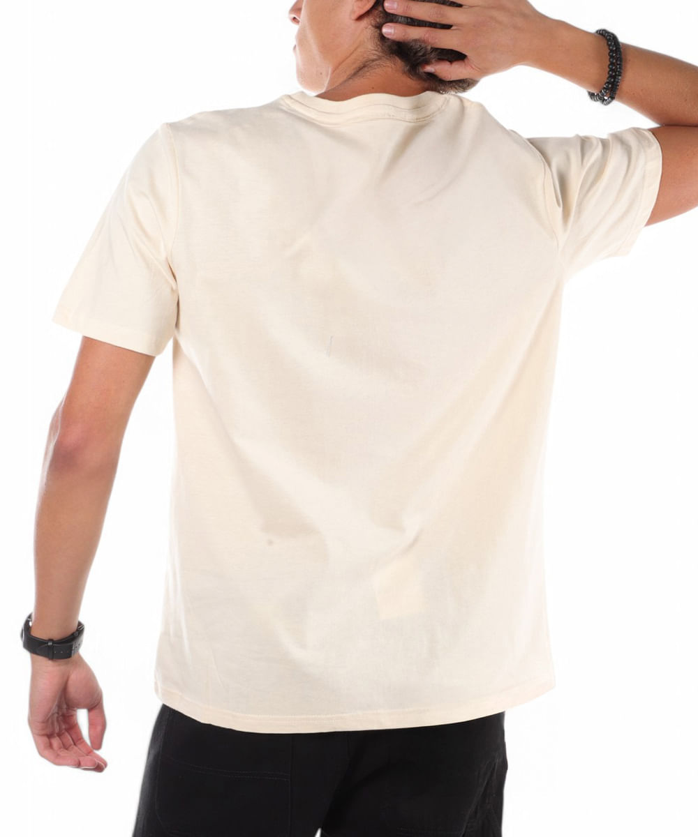 Camiseta Orange regular fit beige con estampado "DOUBT" para hombre ...