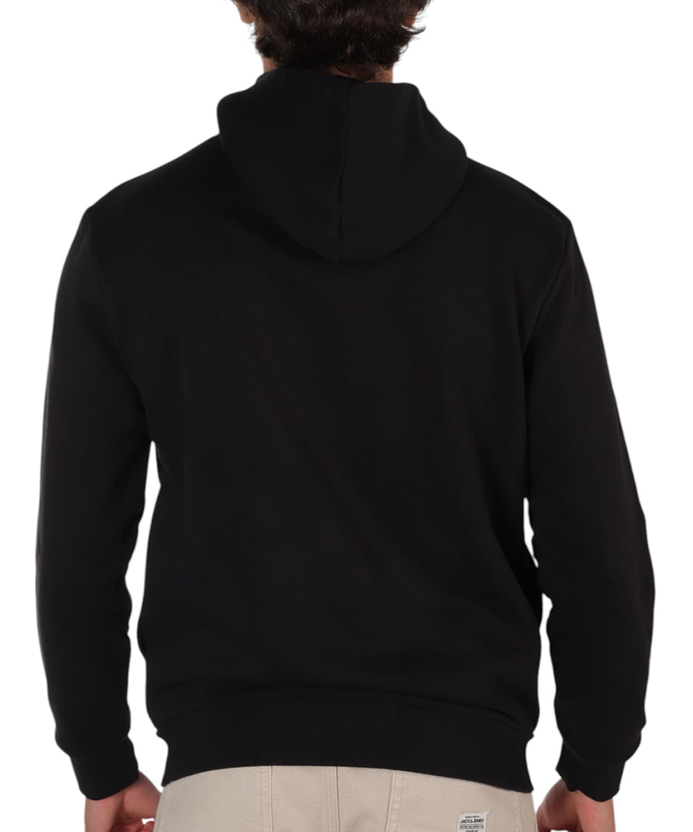 Suéter tipo hoodie Orange relaxed fit negro "California Nevada" para ...