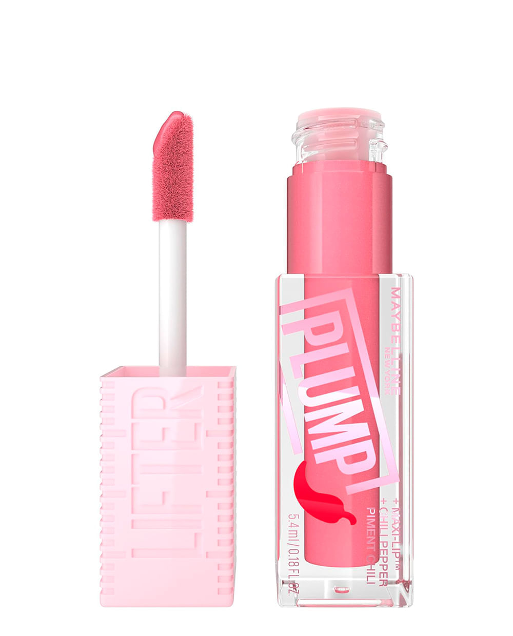 Maybelline Lifter Gloss Lifter Plump Lip Plumper Gloss with Maxi-Lip ...